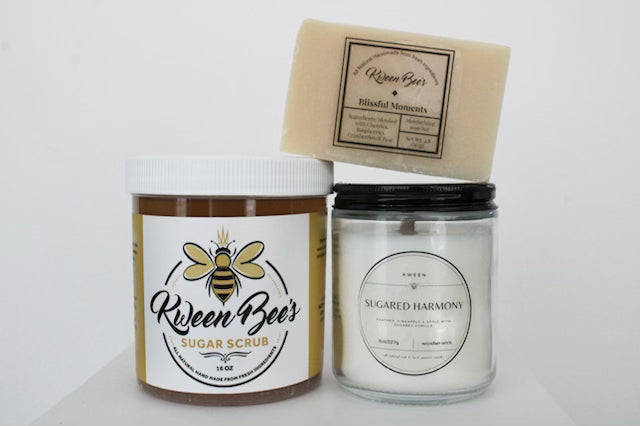 Kween Luxury Bundle – Kween Bee's Sugar Scrub