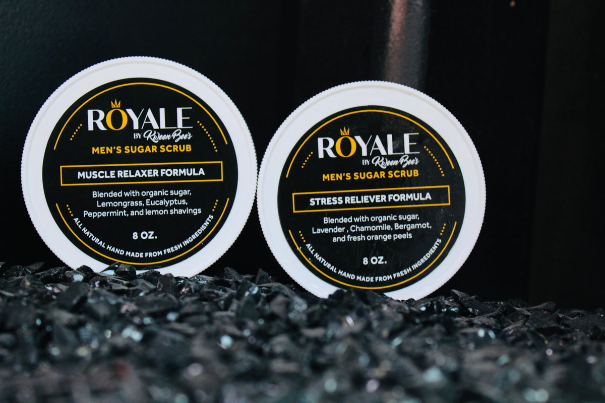 Royale Men's Sugar Scrubs – Kween Bee's Sugar Scrub