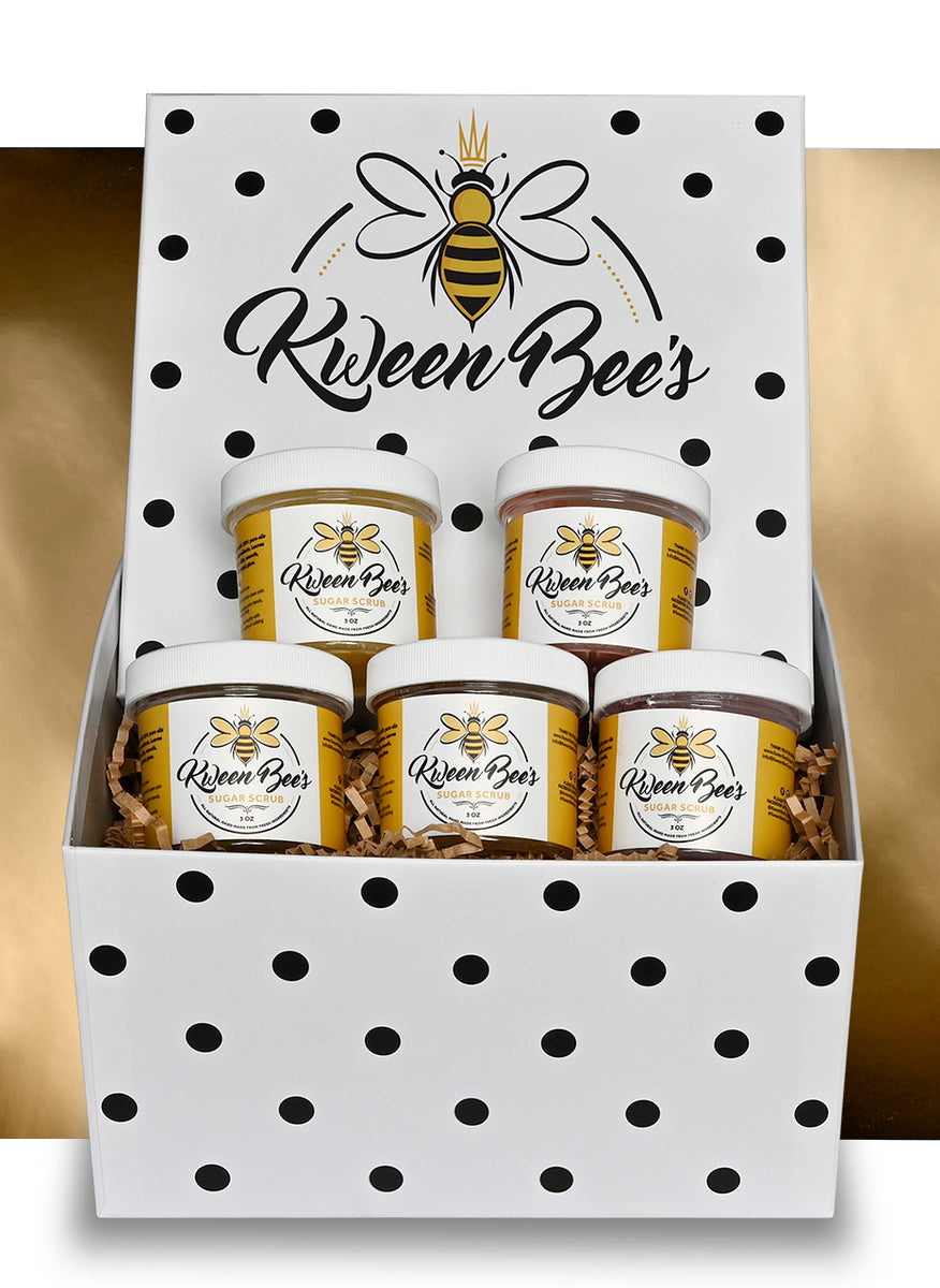 3oz Sample Pack Bundle – Kween Bee's Sugar Scrub