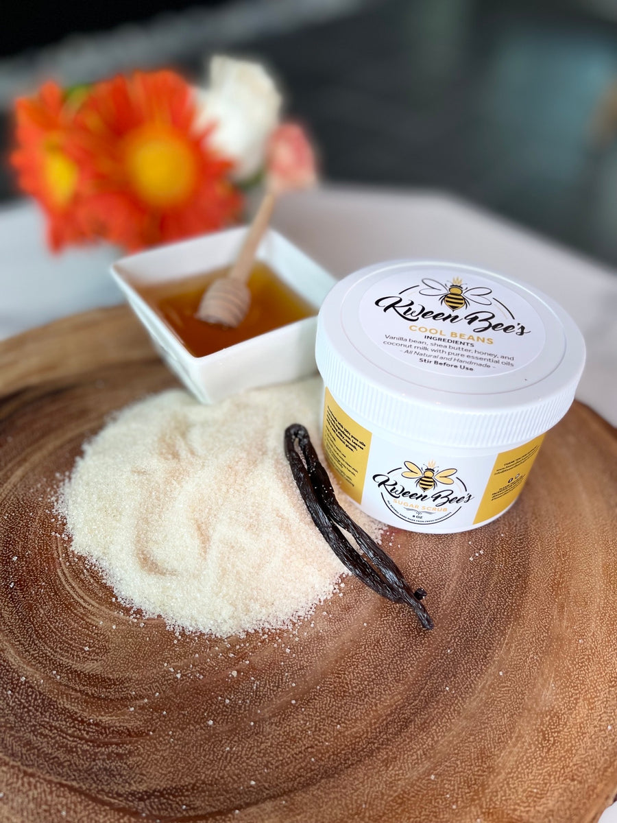 Cool Beans - Sugar Scrub – Kween Bee's Sugar Scrub