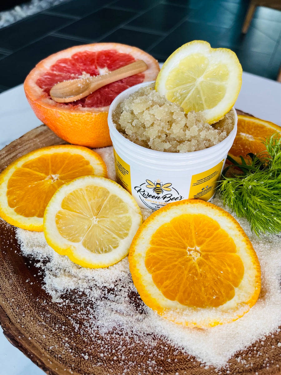 Hello Sunshine - Sugar Scrub – Kween Bee's Sugar Scrub